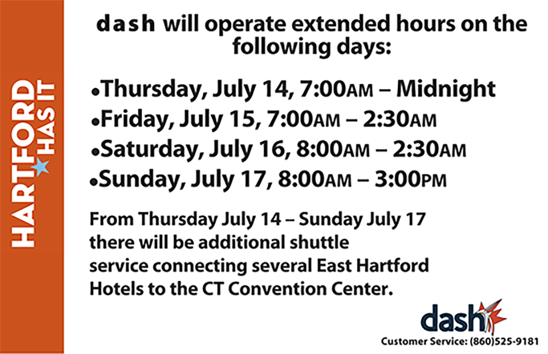 Dash Shuttle Maps :: ConnectiCon.org